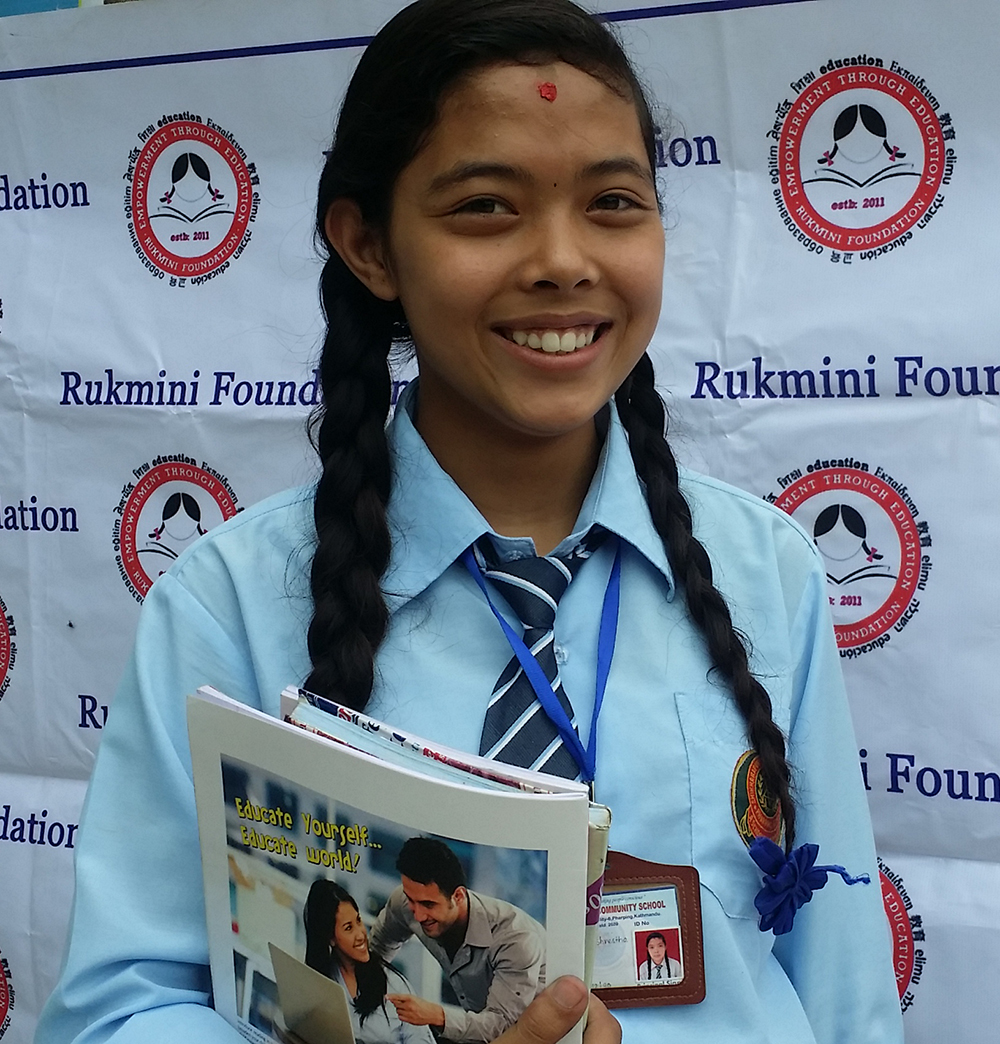Girls Education in Nepal | Rukmini Foundation