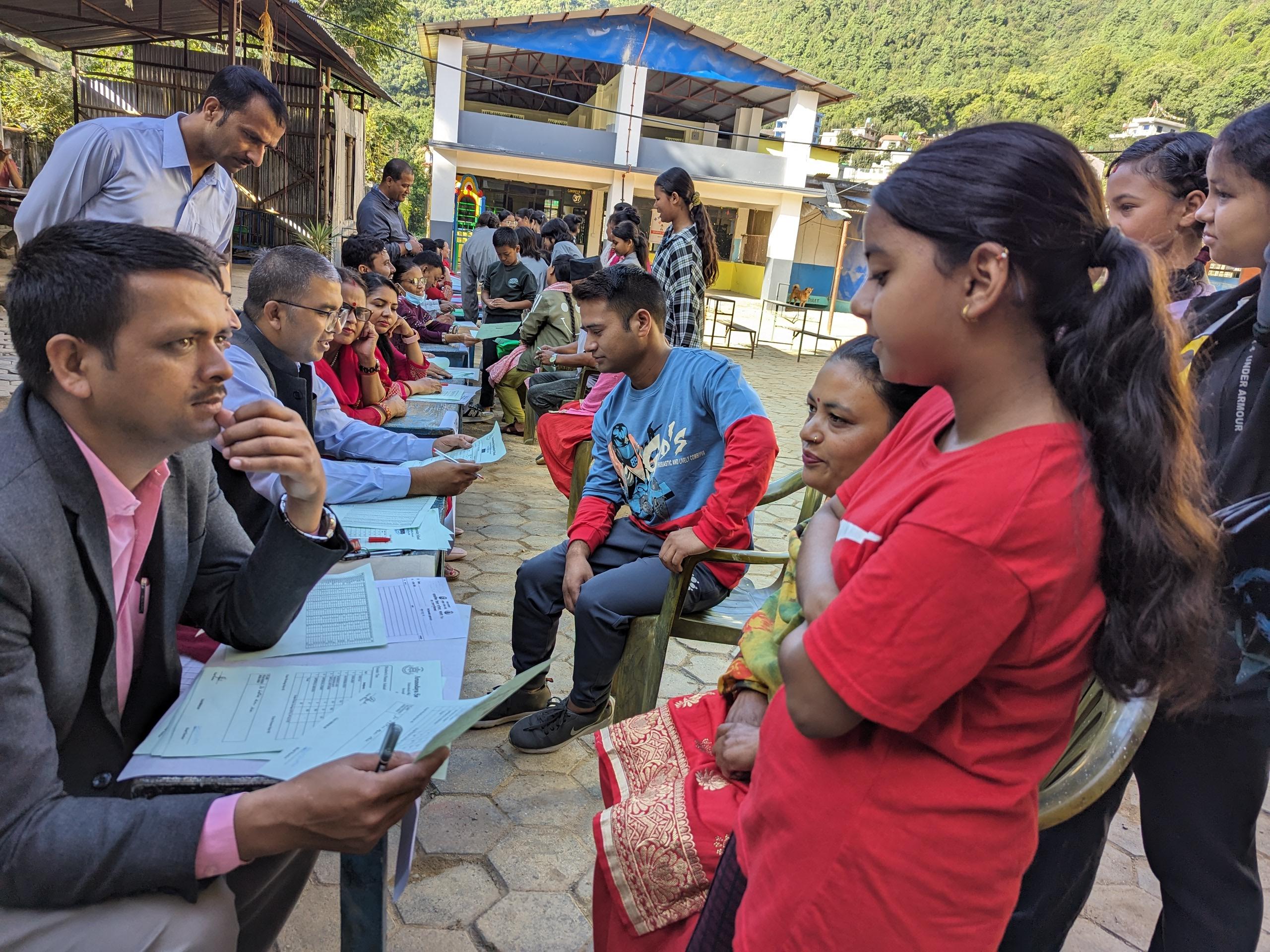 Back to School with Home and School Visits - Rukmini Foundation